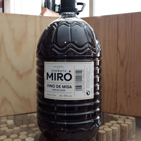 Vino de Misa Miró (Garrafa 5 Litros) | BODEGAS SANZOLES
